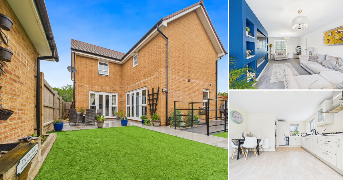 4 bed property for sale in Broadstone Drive, Hampton Water, PE7 ...